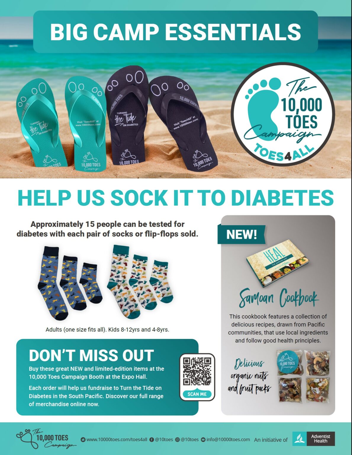 10,000 Toes Campaign – Big Camp 2023