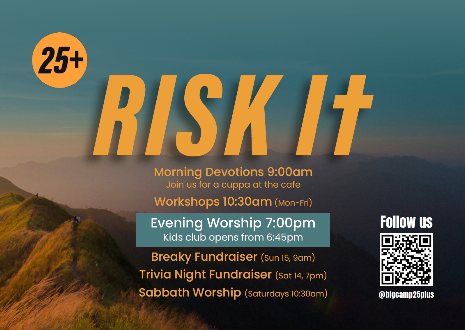 25+ Tent – Big Camp 2024