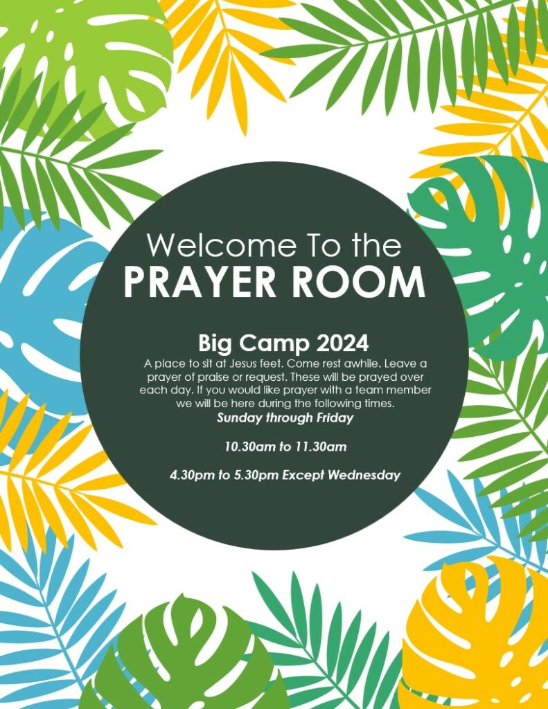 Prayer Tent – Big Camp 2024