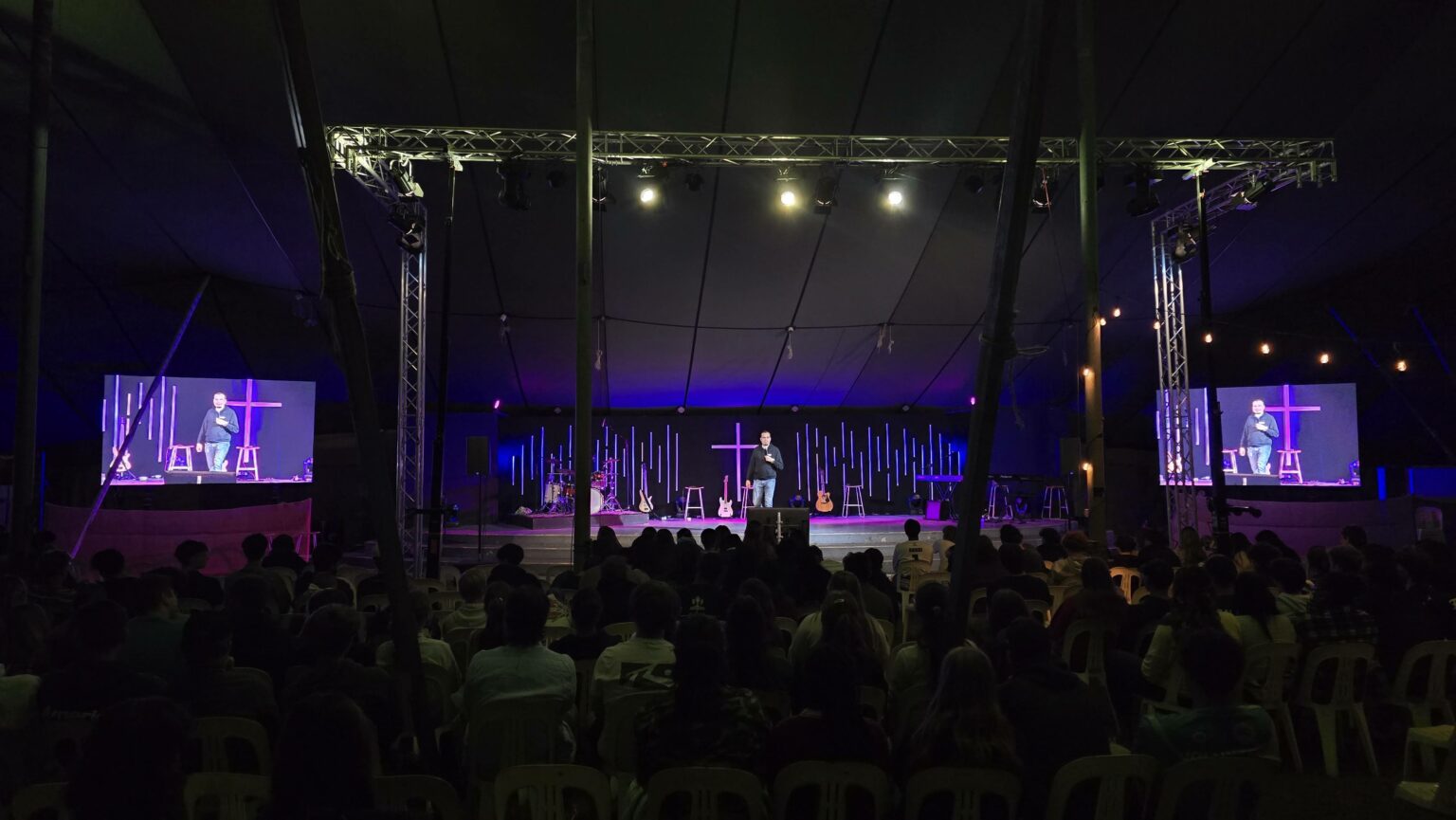 Youth Tent Buzzing with Energy – Big Camp 2024